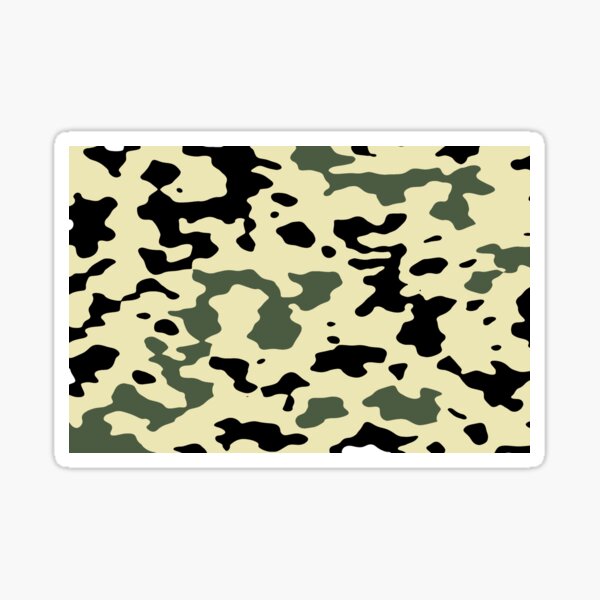 "Camo" Sticker for Sale by smileyman20 | Redbubble