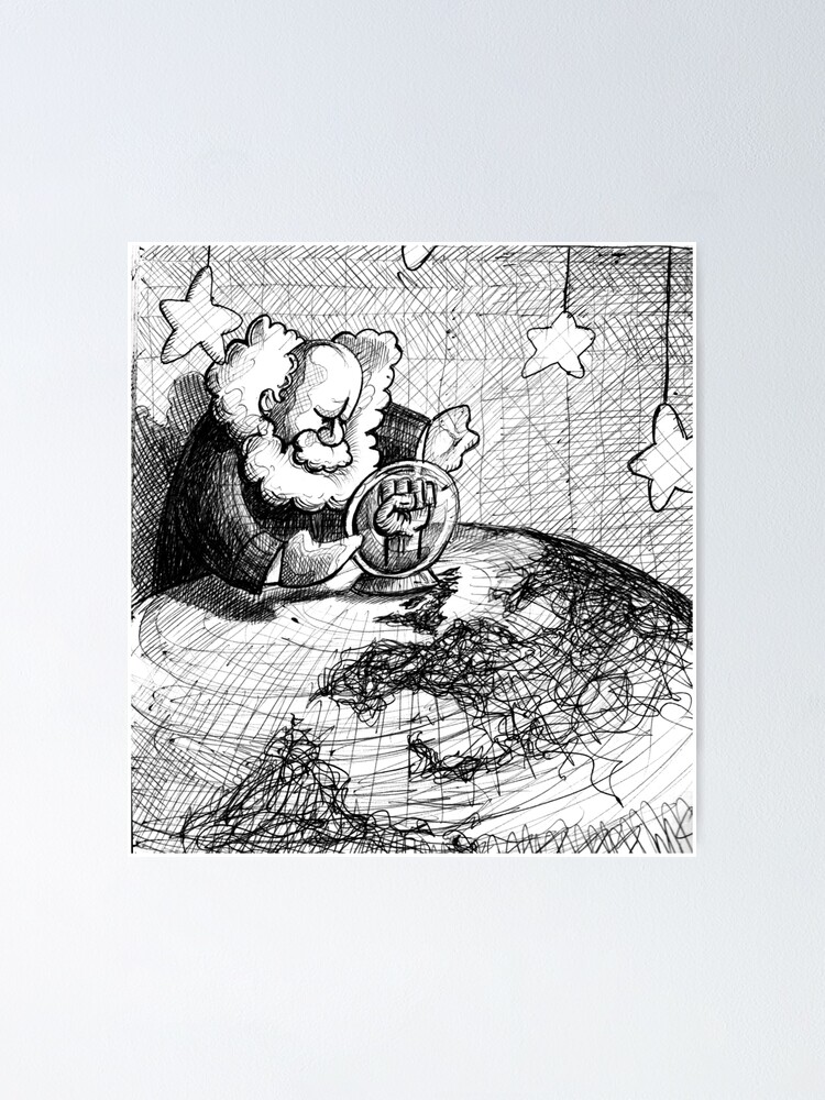 "KARL MARX - I PREDICT A RIOT " Poster by Calgacus | Redbubble