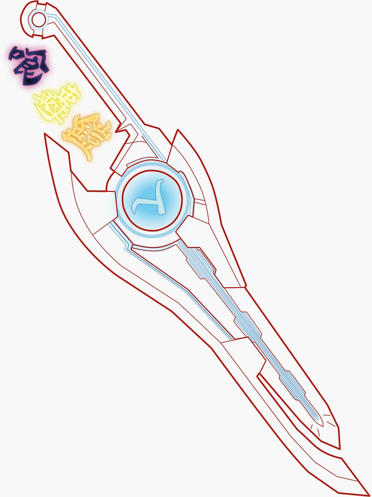 "Xenoblade Monado II" Sticker for Sale by FlameTorchic | Redbubble