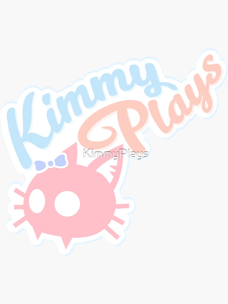 "Kimmy Plays" Sticker by KimmyPlays | Redbubble