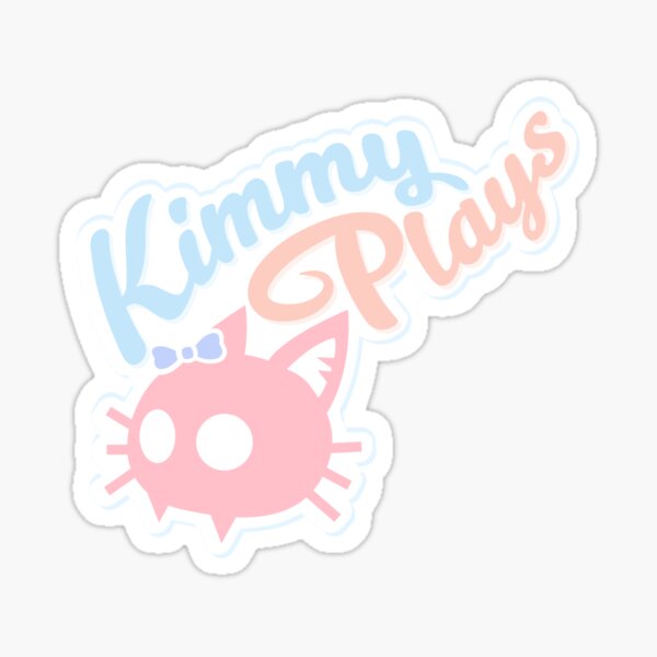 "Kimmy Plays" Sticker by KimmyPlays | Redbubble