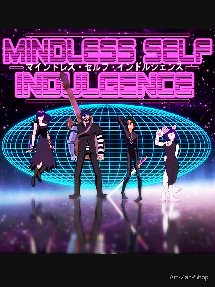 "Mindless Self Indulgence Holographic Pink Design" T-shirt for Sale by ...