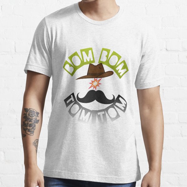 "BOMBOMTOMTOM" T-shirt for Sale by amrtechnlogy | Redbubble | bom tom ...