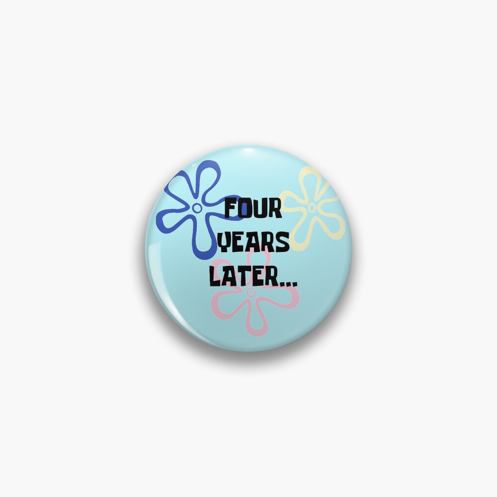 "Four Years Later Spongebob Graduation" Sticker for Sale by ...