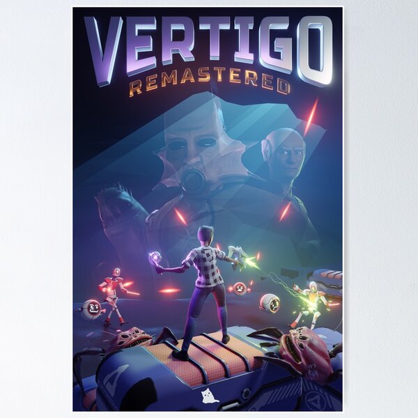 "Vertigo Remastered" Poster for Sale by Zulubo | Redbubble