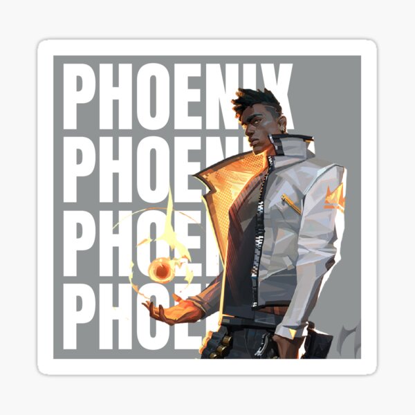 Valorant Pheonix Stickers | Redbubble
