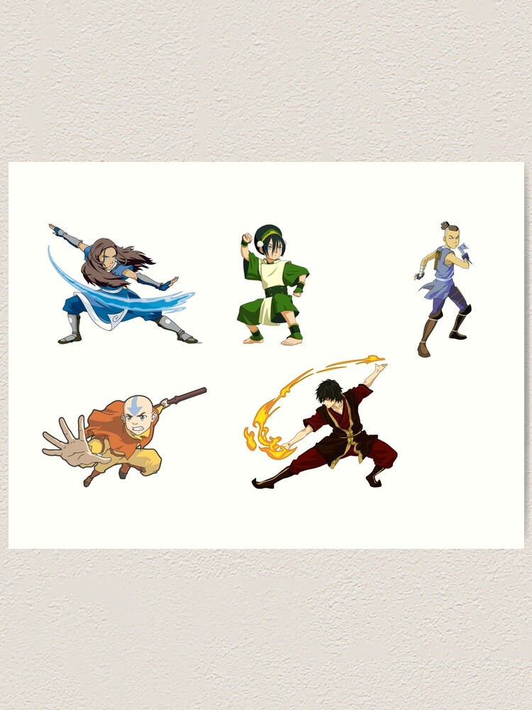 "Team Avatar " Art Print for Sale by chrisevanswife | Redbubble