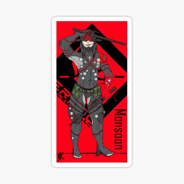 "Monsoon" Sticker for Sale by selenejaeger | Redbubble