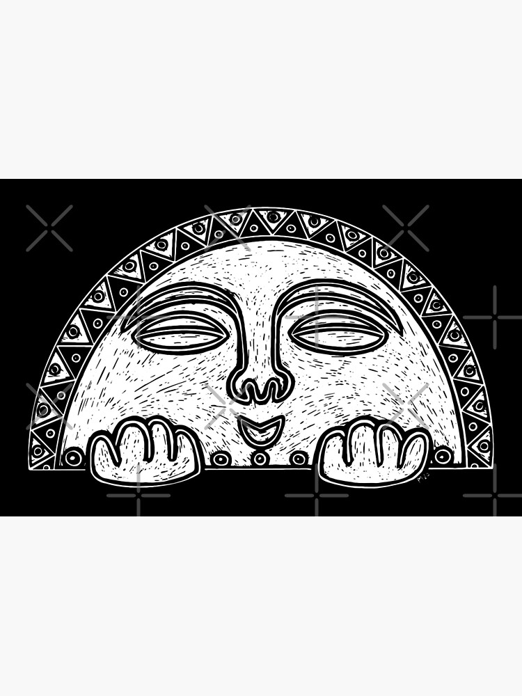 "Taino Moon Goddess/Diosa Luna " Poster for Sale by laforma | Redbubble