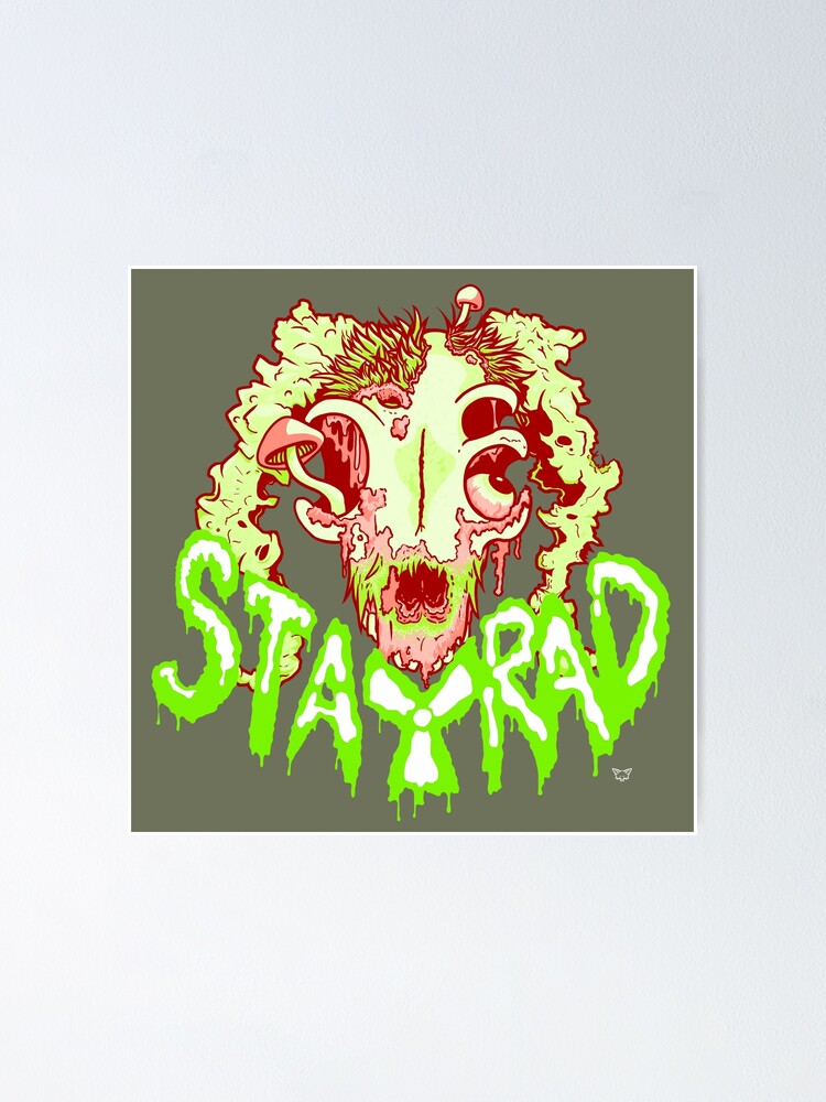 "STAY RAD" Poster by FoxBoy | Redbubble