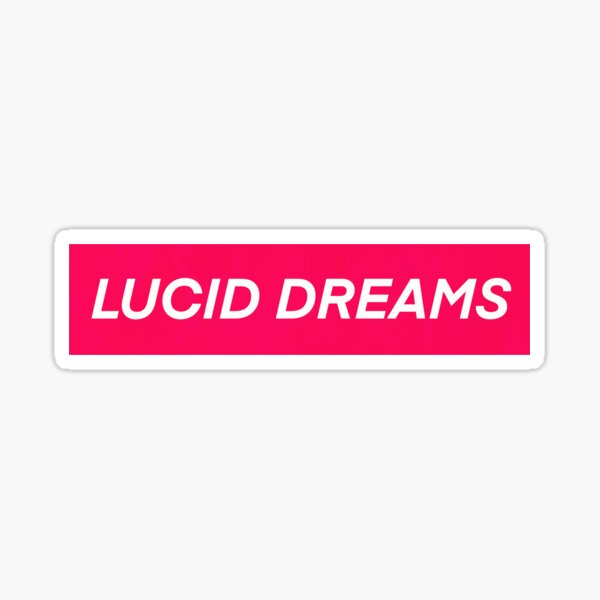 "Lucid Dreams" Sticker by stickerlocker | Redbubble
