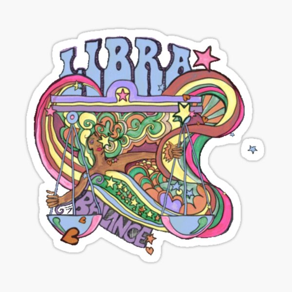 Libra Stickers | Redbubble