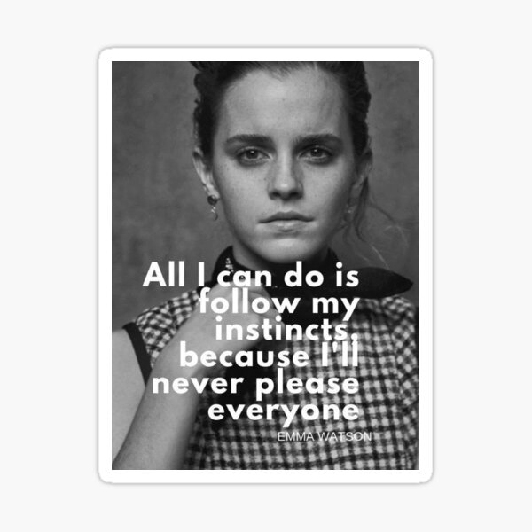 "Emma Watson" Sticker for Sale by SANDI12 | Redbubble