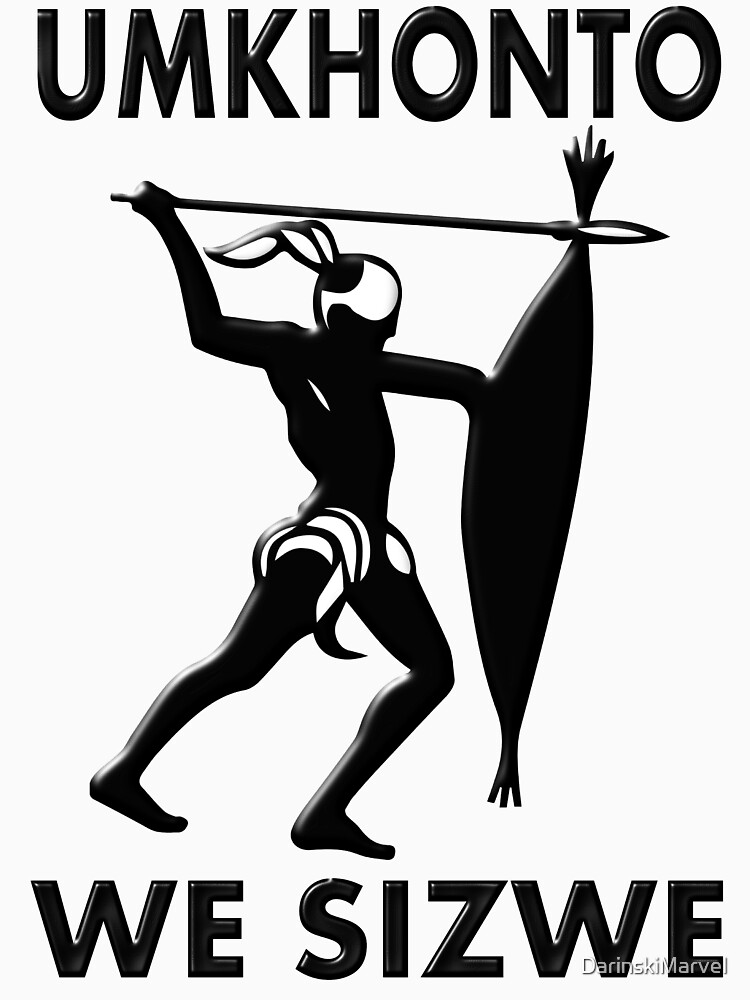 "Umkhonto We Sizwe - Spear of the Nation" Essential T-Shirt for Sale by ...