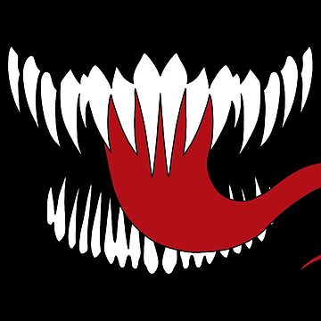 "Monster smile face" Sticker for Sale by VenomKrapiva- | Redbubble