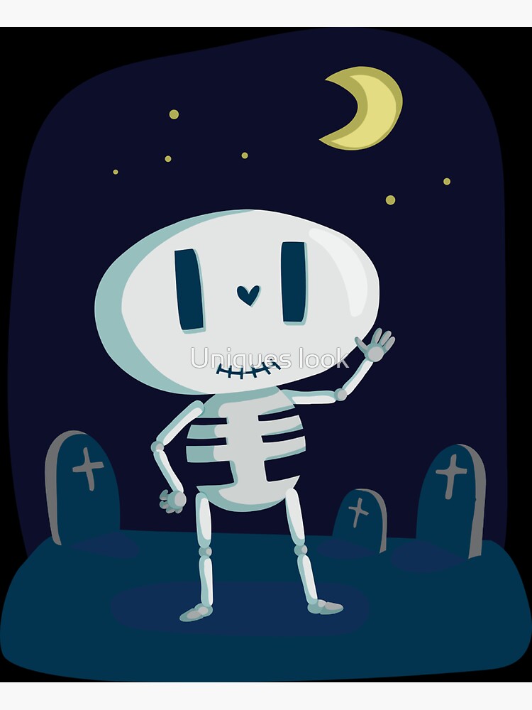 "Hello ghosts...." Sticker by bhavin771 | Redbubble