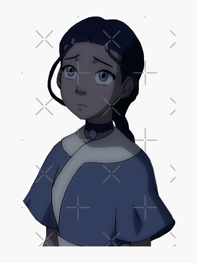 "katara sad" Sticker for Sale by realtas | Redbubble