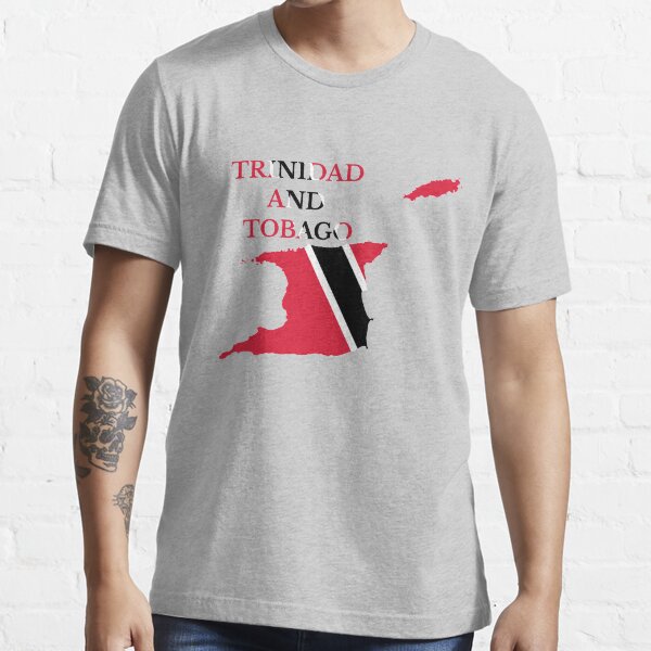Trinidad And Tobago Flag Map T Shirt For Sale By Marosharaf