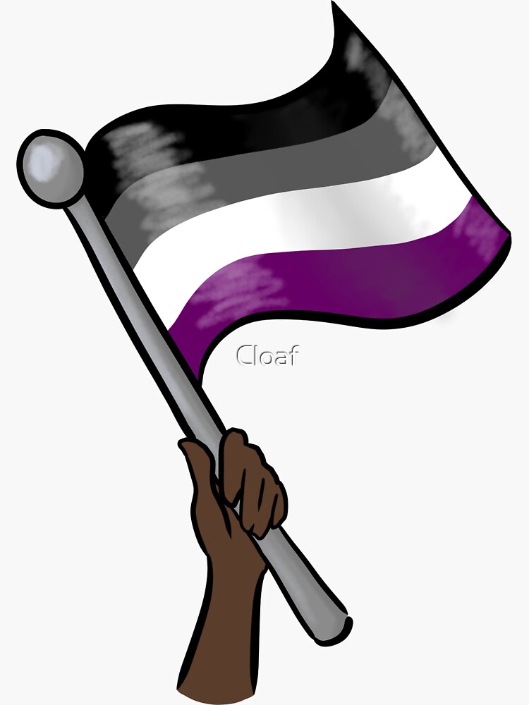 "Ace Flag" Sticker for Sale by Cloaf | Redbubble