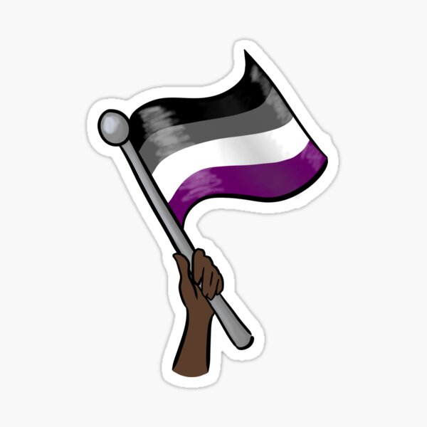 "Ace Flag" Sticker for Sale by Cloaf | Redbubble