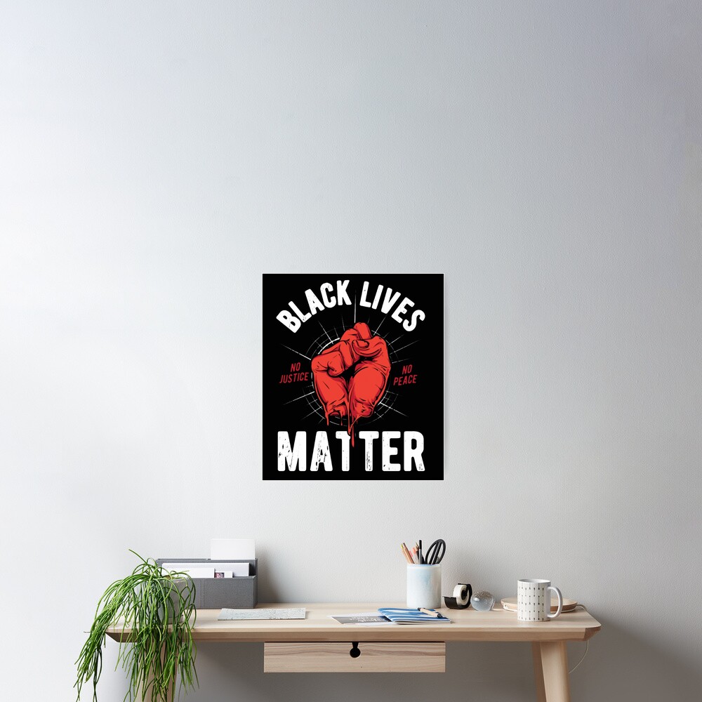 "blm" Poster by Wreckingbol | Redbubble