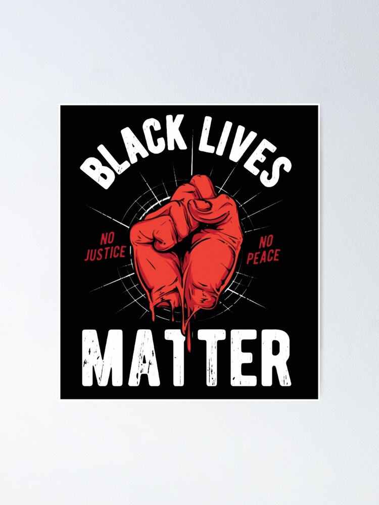 "blm" Poster by Wreckingbol | Redbubble