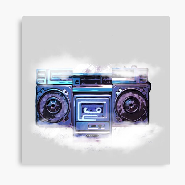 Boombox Canvas Prints | Redbubble