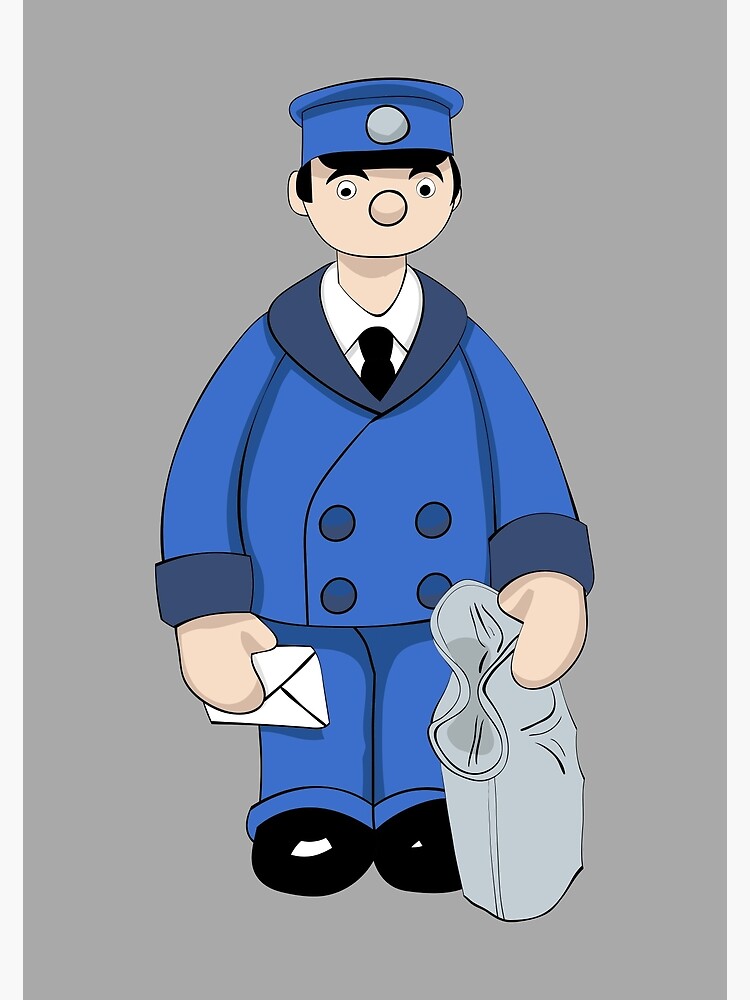 "Peter Hazel Camberwick Green Postman" Poster for Sale by Spartanbass ...