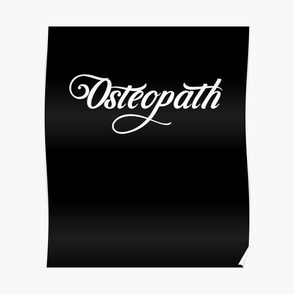 Osteopath Posters | Redbubble
