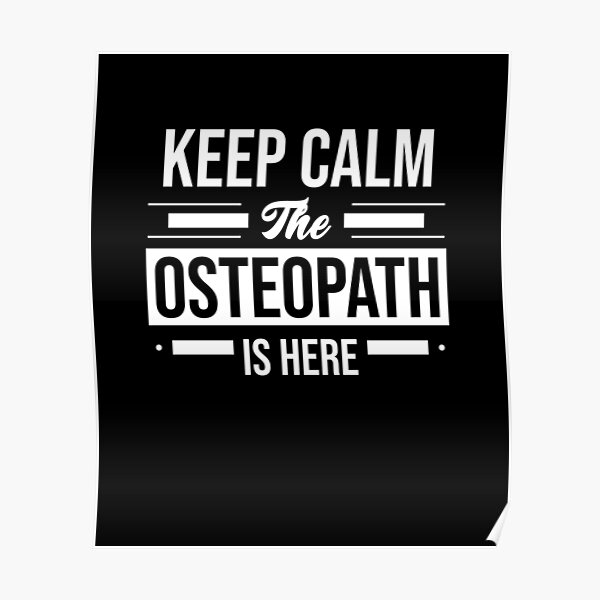 Osteopath Posters | Redbubble