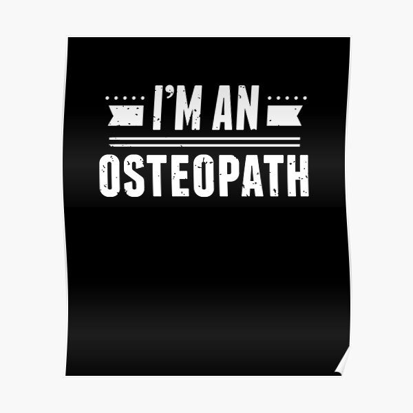Osteopath Posters | Redbubble
