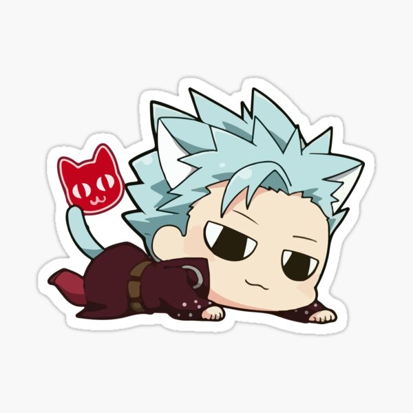 Fairy Tail Seven Deadly Sins Stickers | Redbubble