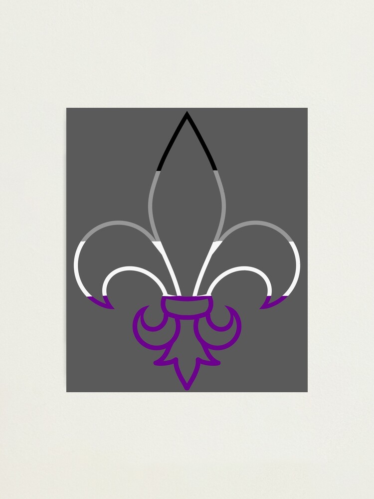 Lámina fotográfica «Scout lily (esquema de la bandera del orgullo ...