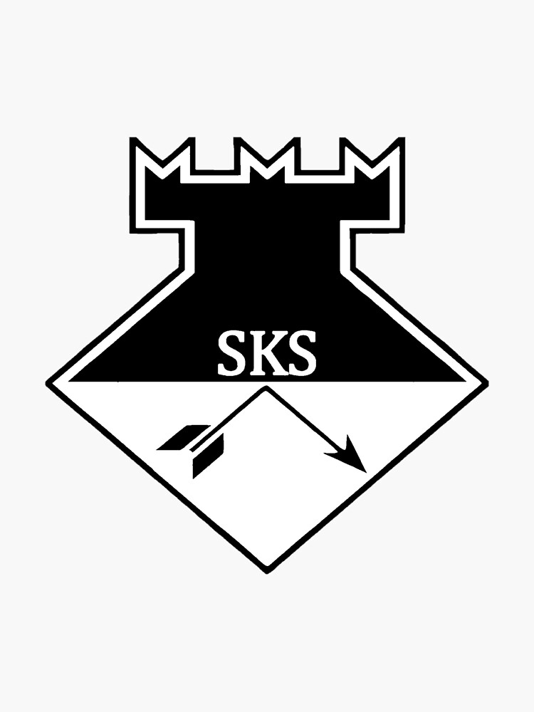 "SKS" Sticker for Sale by chefshanker | Redbubble