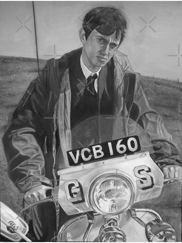 "Mod & scooter, pop culture," Poster by tatty58 | Redbubble