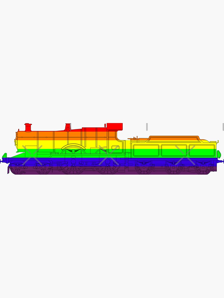 "Pride: City of Truro GWR" Sticker for Sale by ontherails | Redbubble
