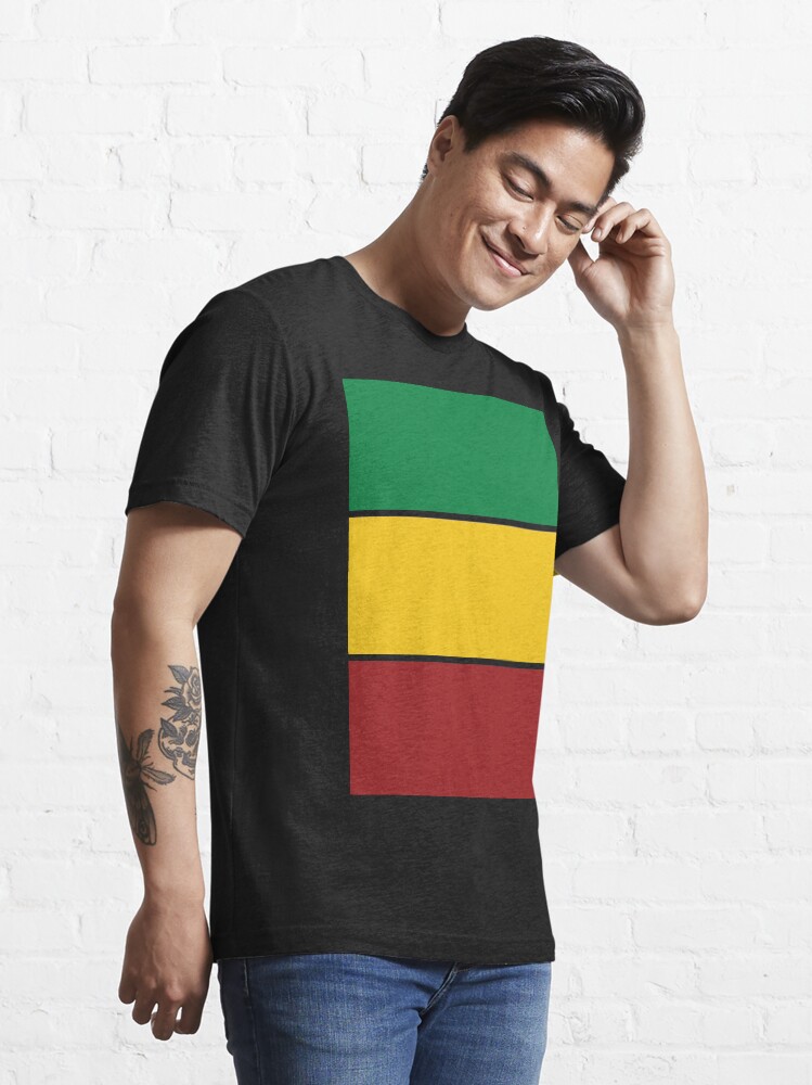 "Rasta Stripes" T-shirt for Sale by LionTuff79 | Redbubble | rasta ...