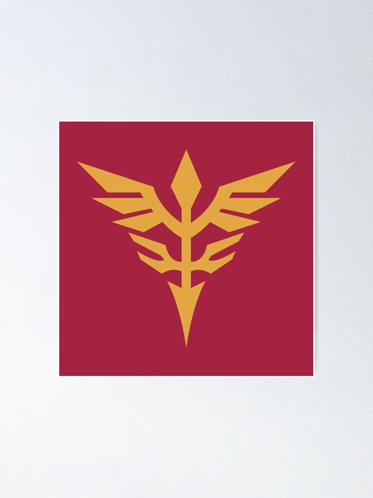 "Gundam Neo Zeon" Poster by fareast | Redbubble