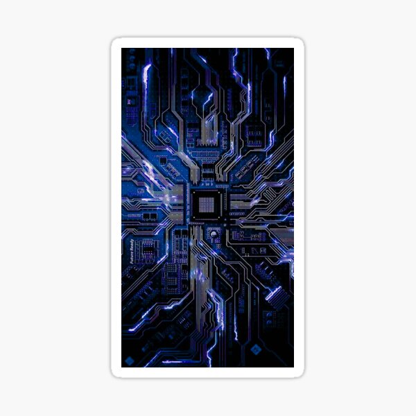 "motherboard" Sticker for Sale by --Andrii-- | Redbubble
