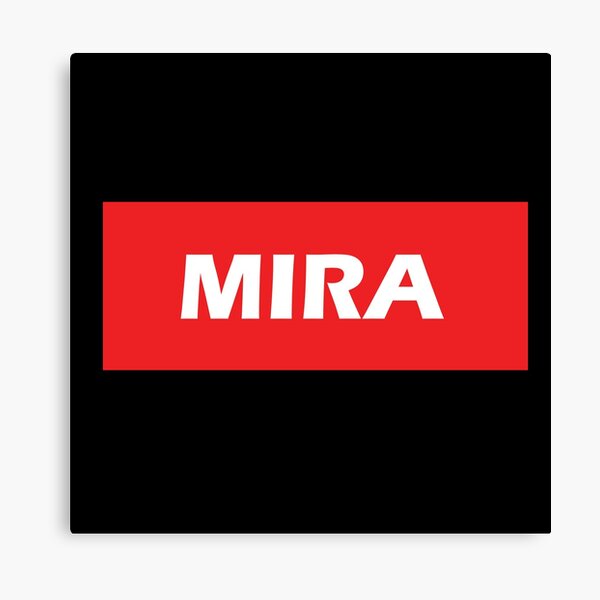 Mira Name Logo