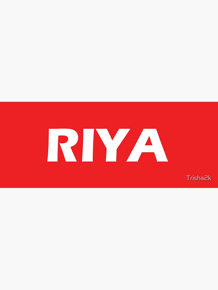 "RIYA - Popular Indian Sikh surname / name (India | UK | USA) " Sticker ...