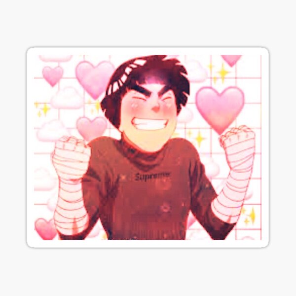 Rock Lee Stickers | Redbubble