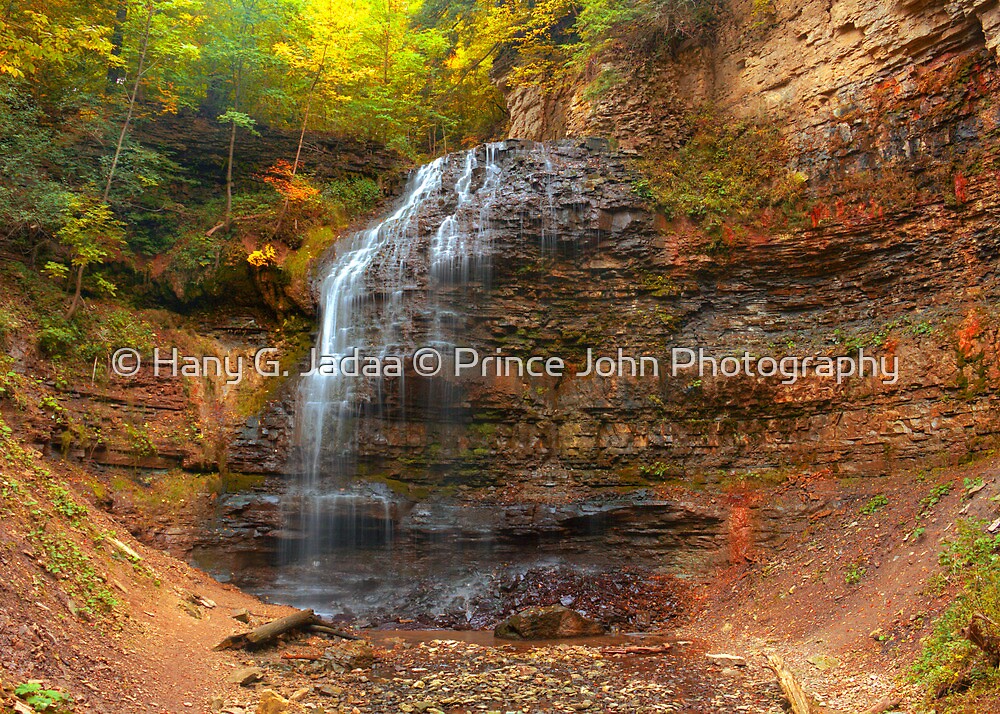"Tiffany Falls ©" by © Hany G. Jadaa © Prince John Photography | Redbubble