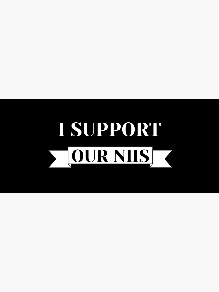 "I Support Our NHS" Sticker for Sale by kgowing | Redbubble
