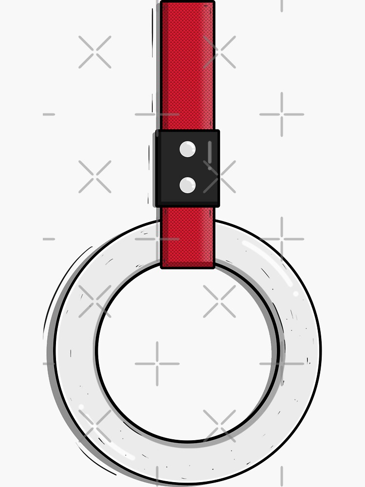 "Tsurikawa Red & White" Sticker for Sale by Sundayz | Redbubble