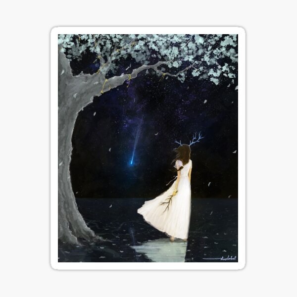 "Only one." Sticker for Sale by endmion1 | Redbubble