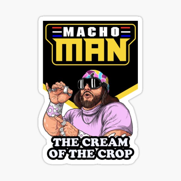 Macho Man Stickers | Redbubble