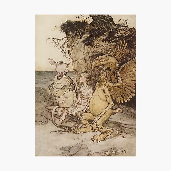 Impression photo « Alice's Adventures in Wonderland Arthur Rackham Mock ...