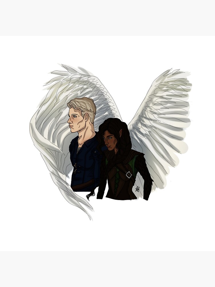 "Anna and Ewain" Poster by Kaboomz | Redbubble