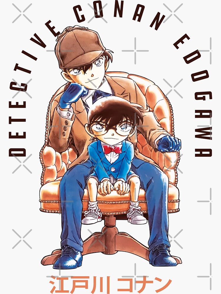 Sticker « Détective Conan Edogawa », par badrelnajjar | Redbubble